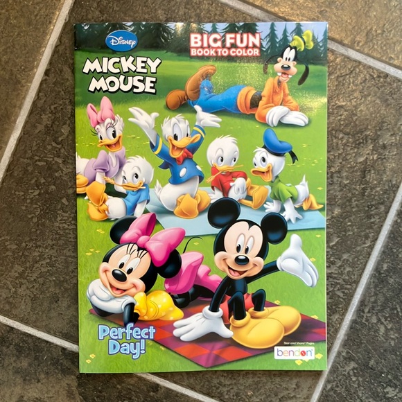 Disney | Toys | Disney Mickey Mouse Coloring Book | Poshmark